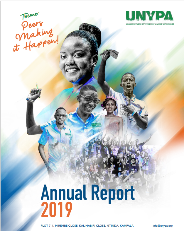 ANNUAL REPORT 2019 - Uganda Network of Young People living with HIV ...